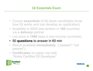 Discover Qt Learning and Certification | PPT