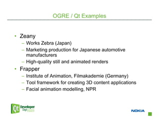 OGRE: Qt & OGRE for Multimedia Creation | PDF