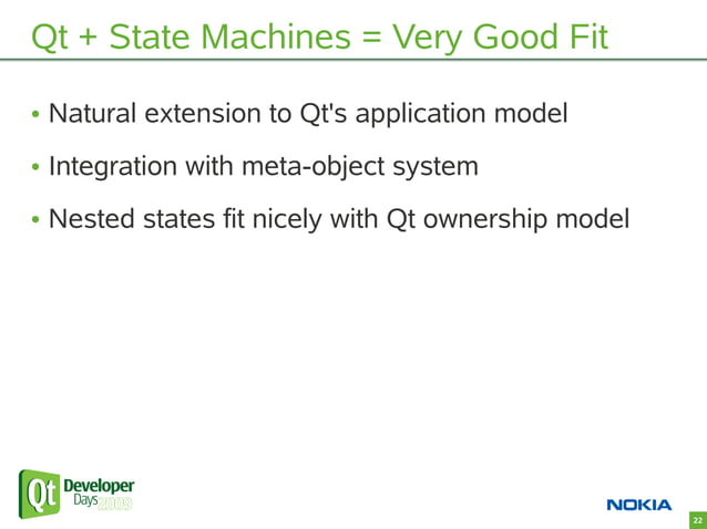 Qt State Machine Framework | PPT