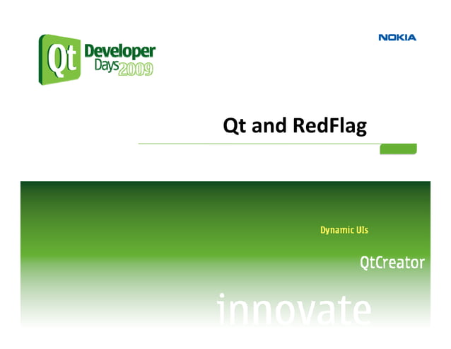 Qt and the Red Flag Linux Distro | PDF