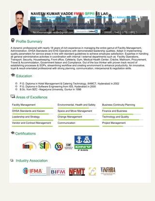 Naukri Resume Naveen Kumar VADDE | PDF
