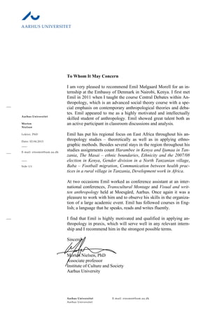 Letters-of-recommendation | PDF