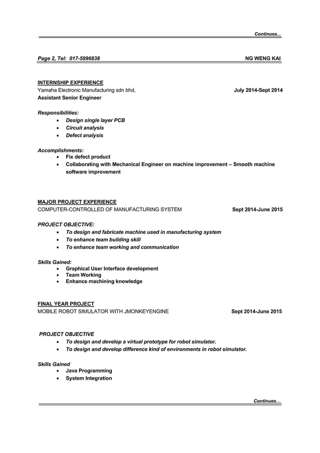 Resume | PDF