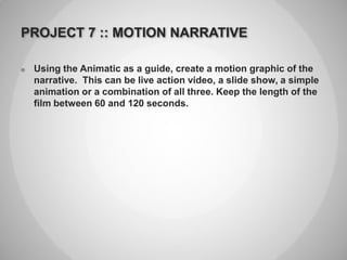 DD101 Storyboards | PPT