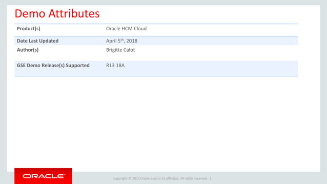 Oracle Fusion - Core HR - Employee Experience | PPTX