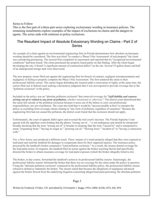 Absolute Exclusions-Published Cl ver | PDF | Motor Insurance | Insurance