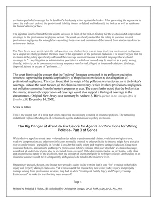 Absolute Exclusions-Published Cl ver | PDF | Motor Insurance | Insurance