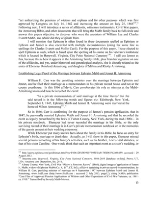 Ephraim and Jennet (Armstrong) Mabb | PDF