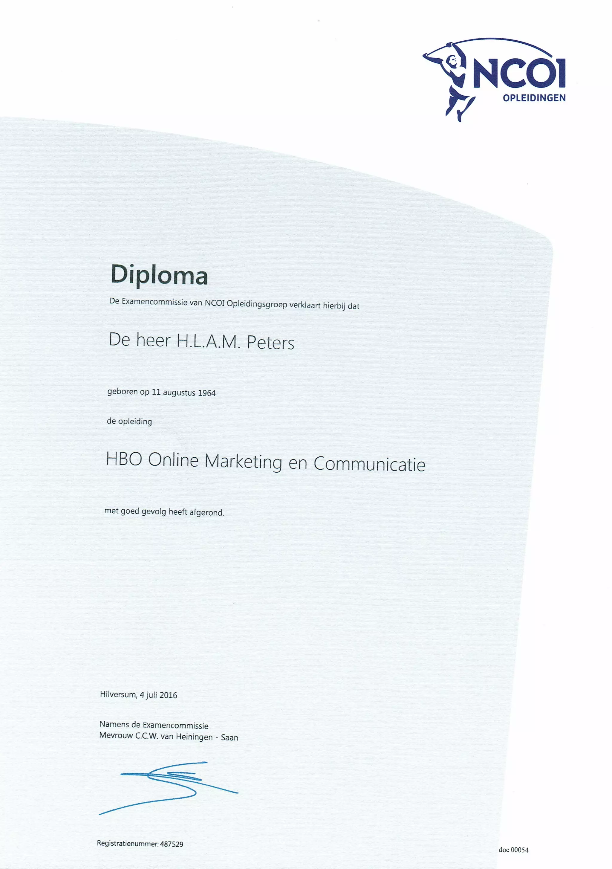 Diploma HBO e-commerce | PDF