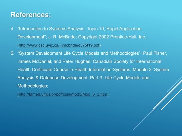System Development Methodologies | PPT