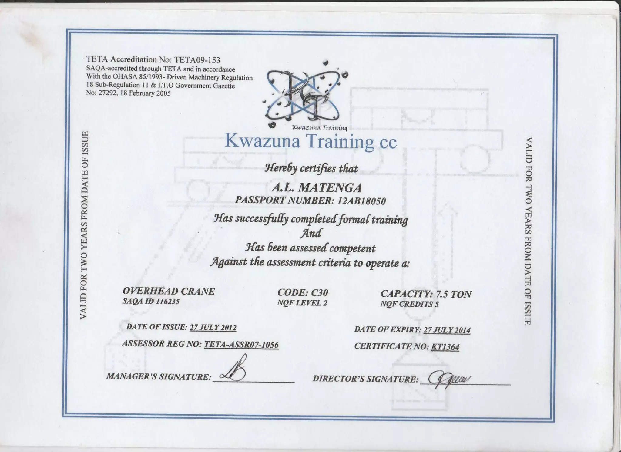 10 Overhead crane operator | PPT