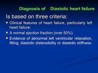 Diastolic Dysfunction | PPT