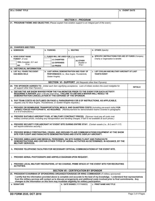 DD 2535 Aviation SD 2010 | PDF