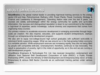 Smartbrains Engineers Technology Pvt Ltd Offer Oil Gas Training