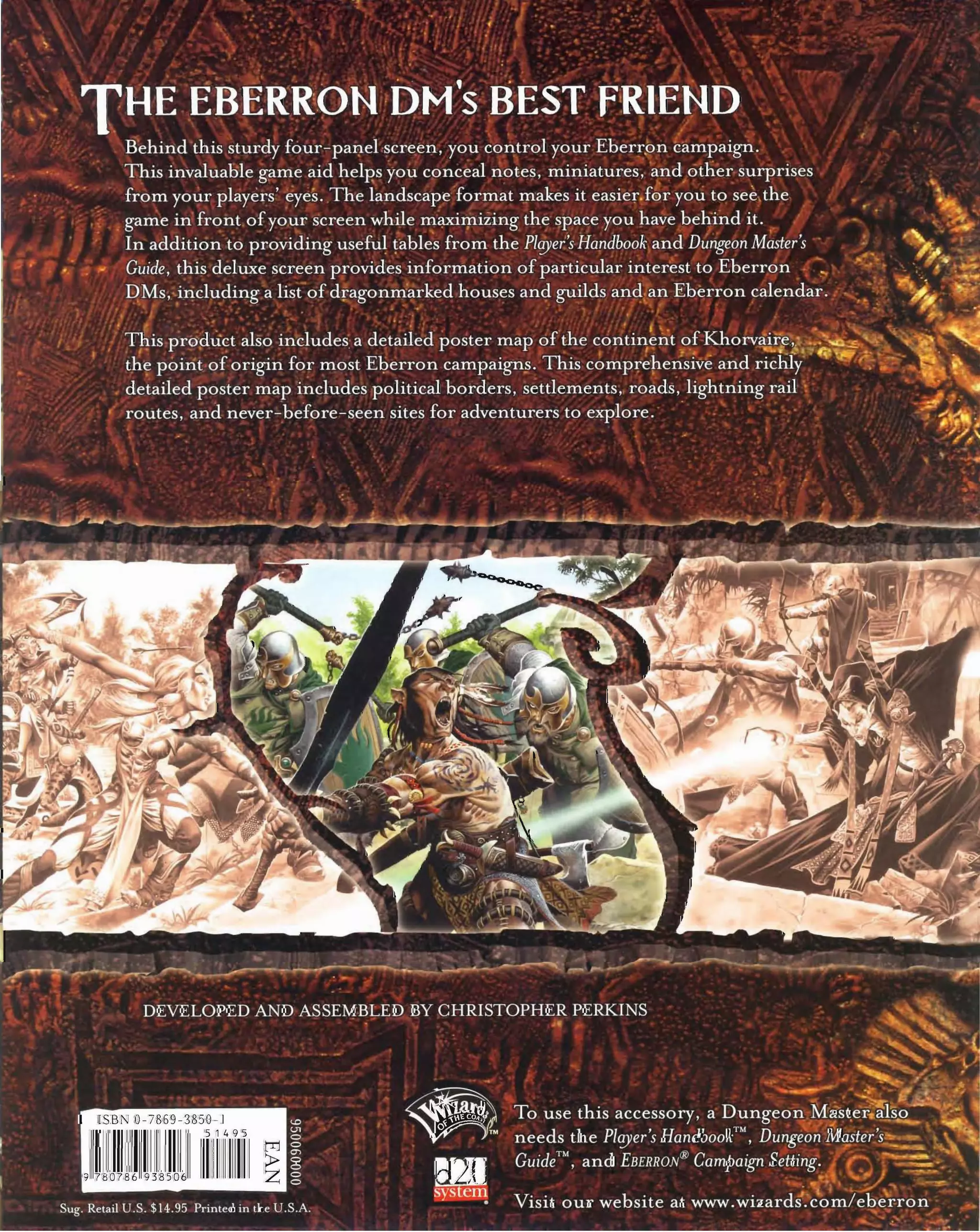 D&d 3.5 eberron deluxe dungeon master's screen | PDF