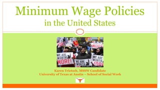 Minimum Wage Presentation Policy Conference | PPTX