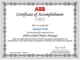 Certified Project Manager | PPT