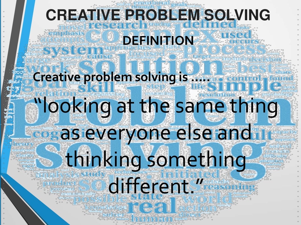 Creative Problem Solving creative-problem-solving