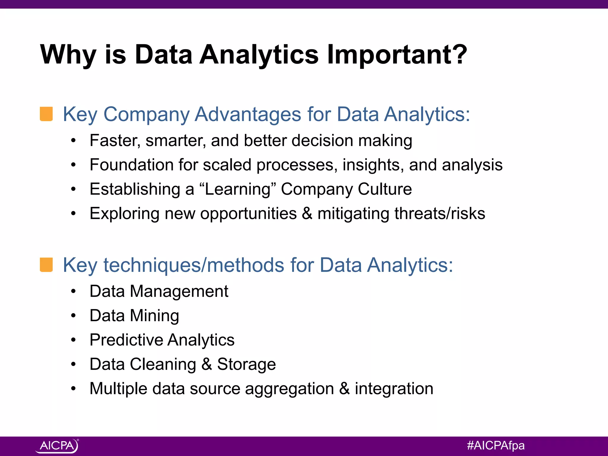 Data Analytics and Business Intelligence | PPTX