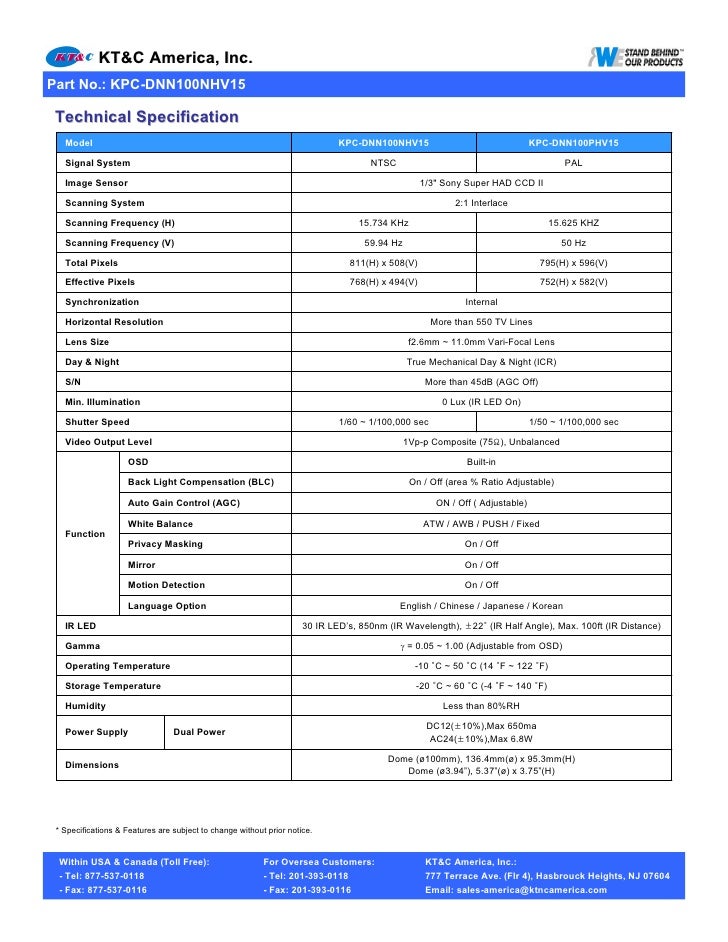 Specification