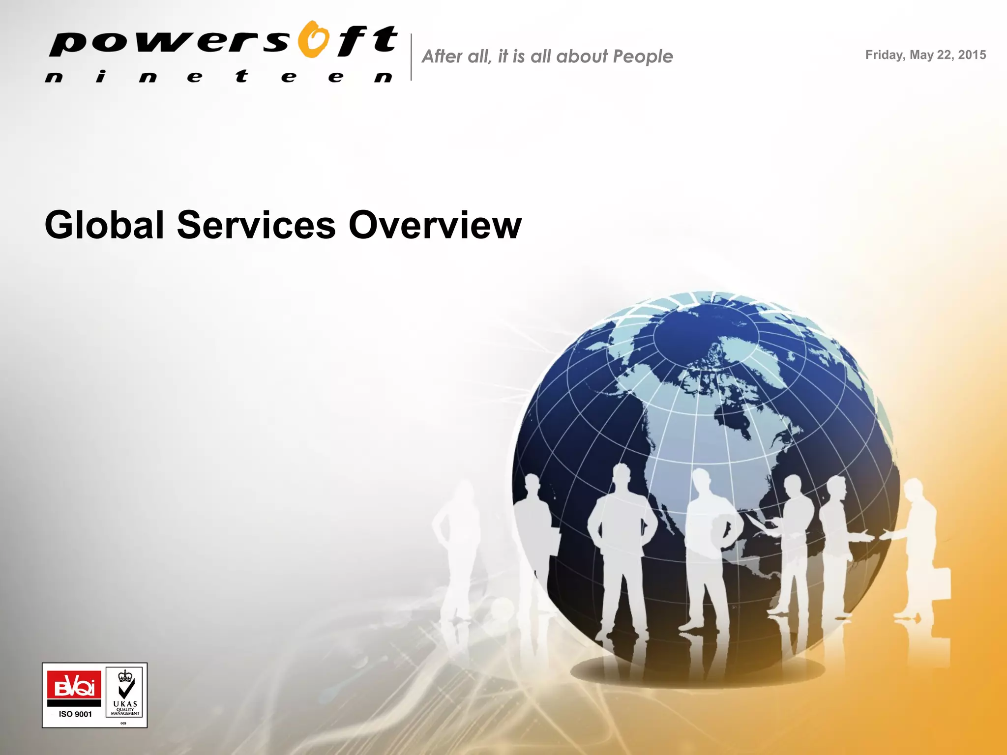 Powersoft19 Overview - 2013 | PPT