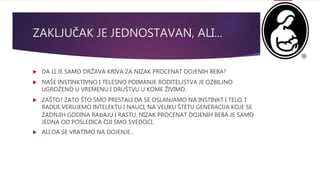 MAJČINSTVO KROZ DOJENJE | PPTX