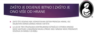 MAJČINSTVO KROZ DOJENJE | PPTX