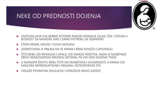 MAJČINSTVO KROZ DOJENJE | PPTX