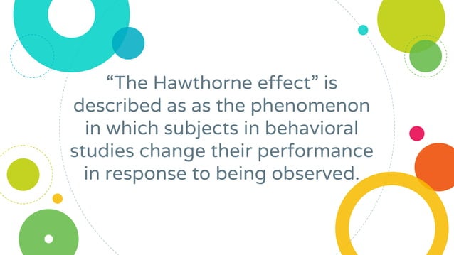 The Hawthorne Studies | PDF