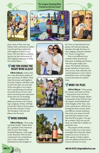 Virginia Wine festival 2015 Final | PDF