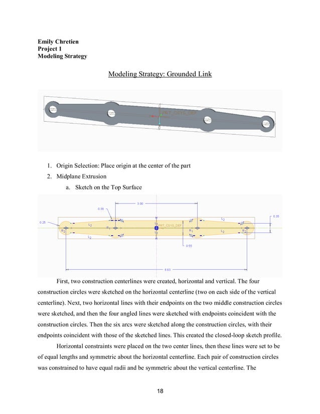 ES3323 - Project 1 Report - Modeling Watt's Linkage | PDF
