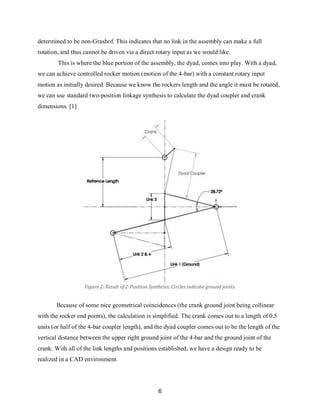 ES3323 - Project 1 Report - Modeling Watt's Linkage | PDF