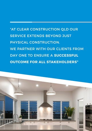 Clear Construction QLD - Capability Statement3 | PDF