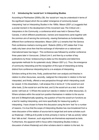 A study of the social turn in Interpreting Studies_Ruth Pike | PDF