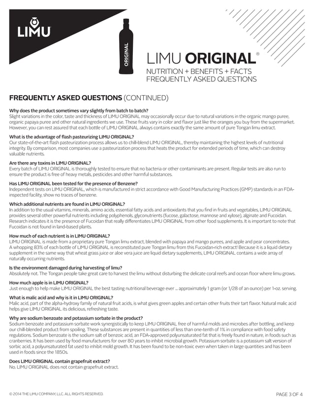 LIMU ORIGINAL FAQs | PDF