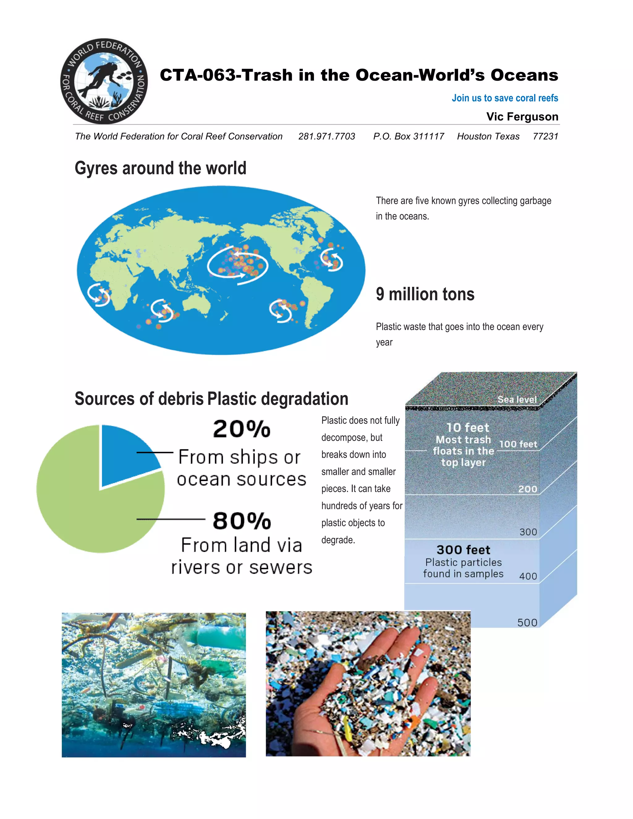 CTA-063-Ocean in Trouble-World’s Oceans | PDF
