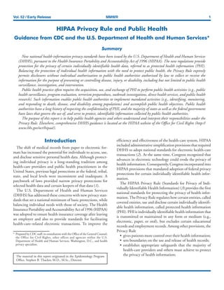 HIPAA | PDF