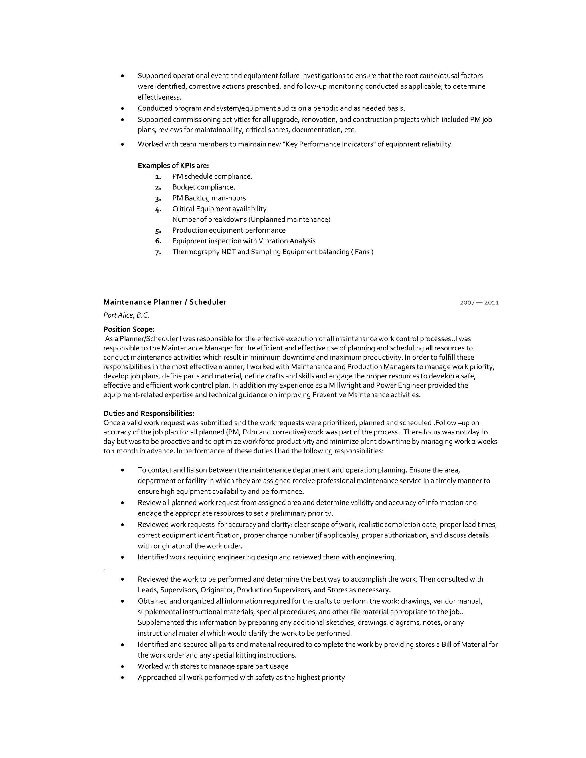 Steves Resume Upgrade 2 | PDF