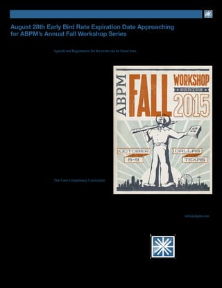 ABPMBriefly_AUG_2015 | PDF | Business I.T. | Business