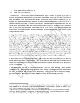 Planning Process. Nairobi City County | PDF