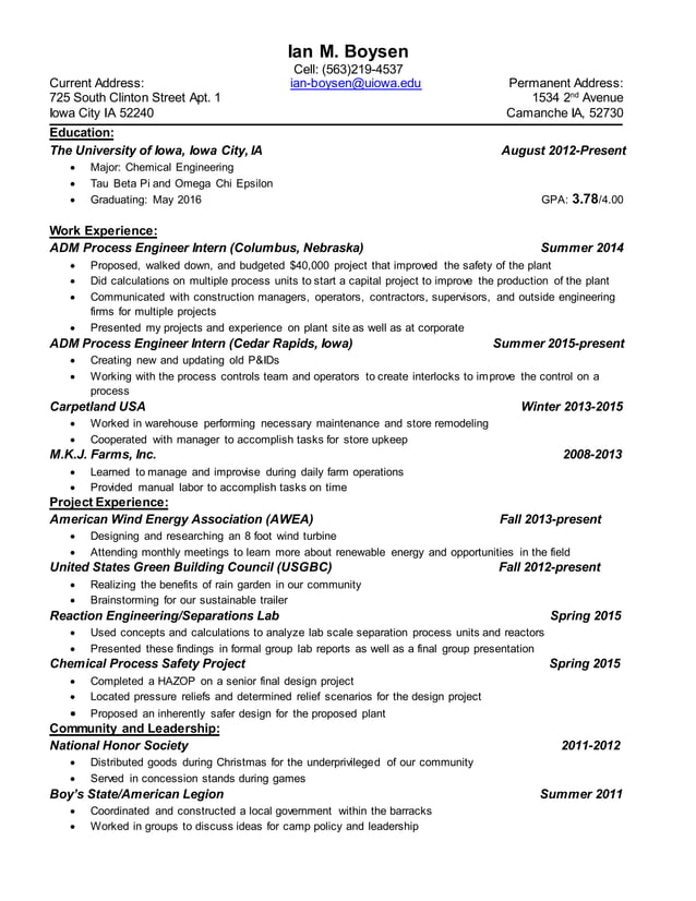 Ian M. Boysen Resume | DOCX