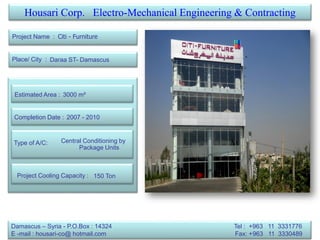 Housari Coporation Portfolio ( English V.01 11.05.2016 ) | PPT