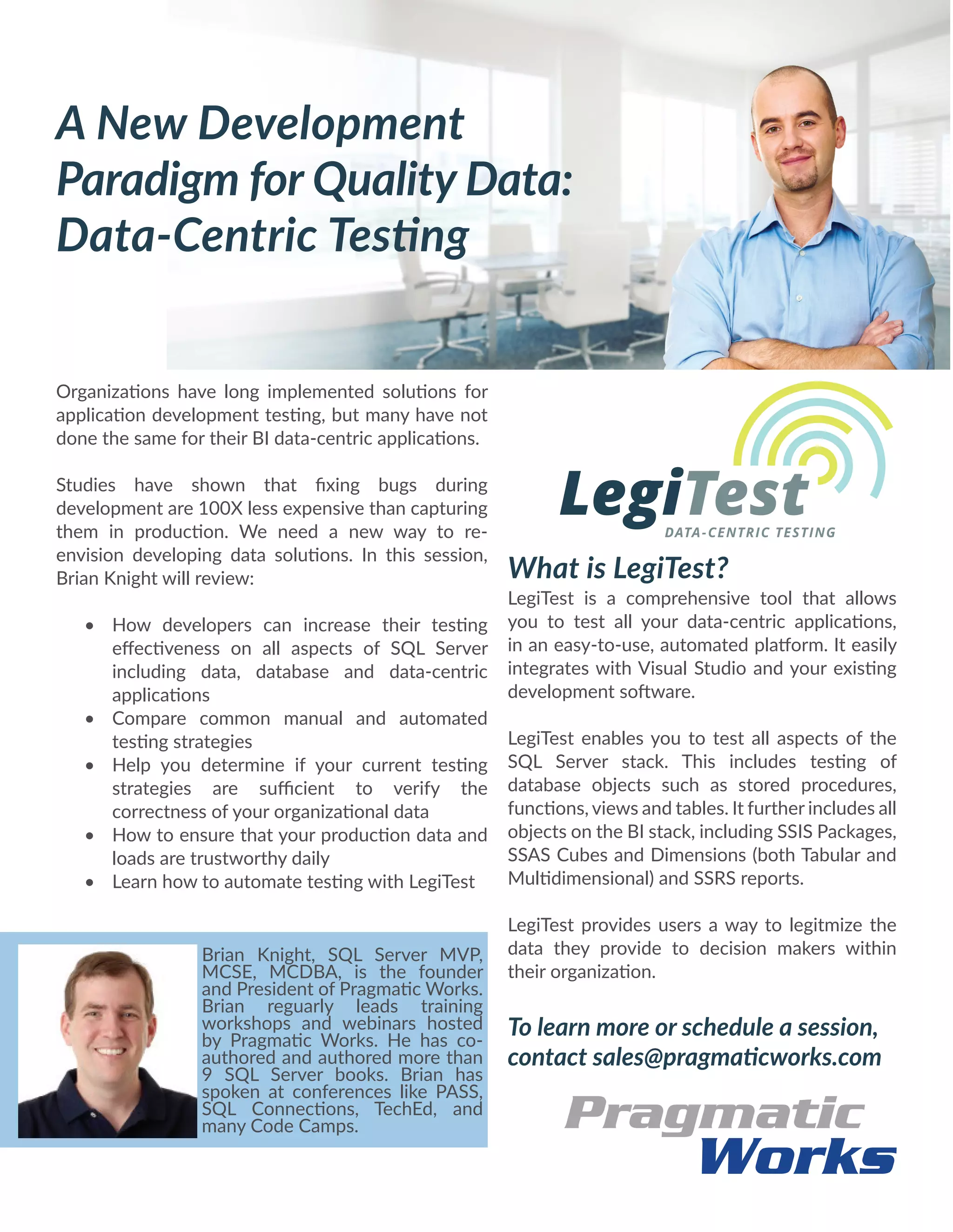LegiTest Paradigm | PDF | Databases | Computer Software and Applications