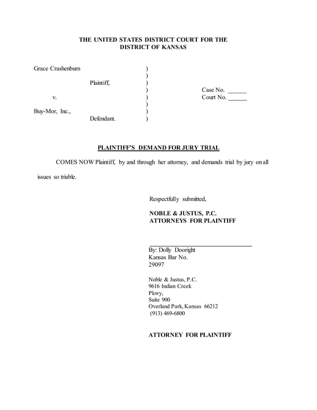 Edited Draft of Plaintiff's Complaint | DOCX