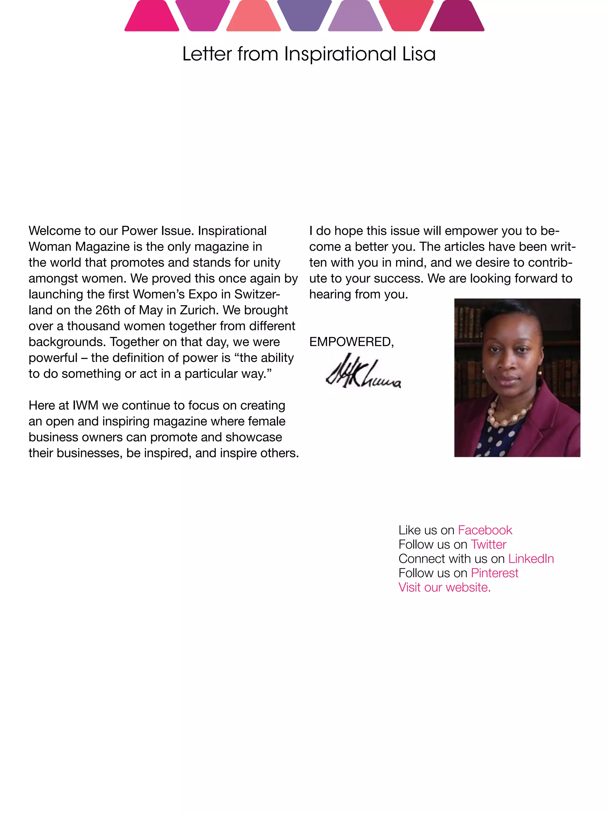 Power Issue- Inspirational Woman Magazine | PDF