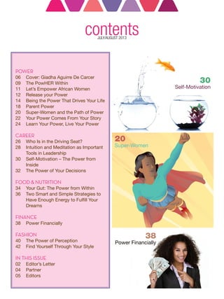 Power Issue- Inspirational Woman Magazine | PDF