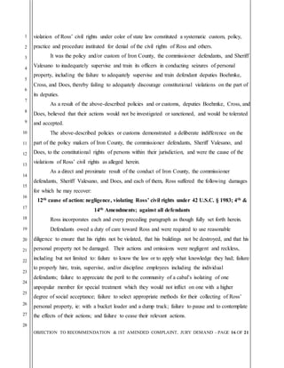 160127§2.14-cv-212 objection to recommendation, 1st Amended, motions # ...