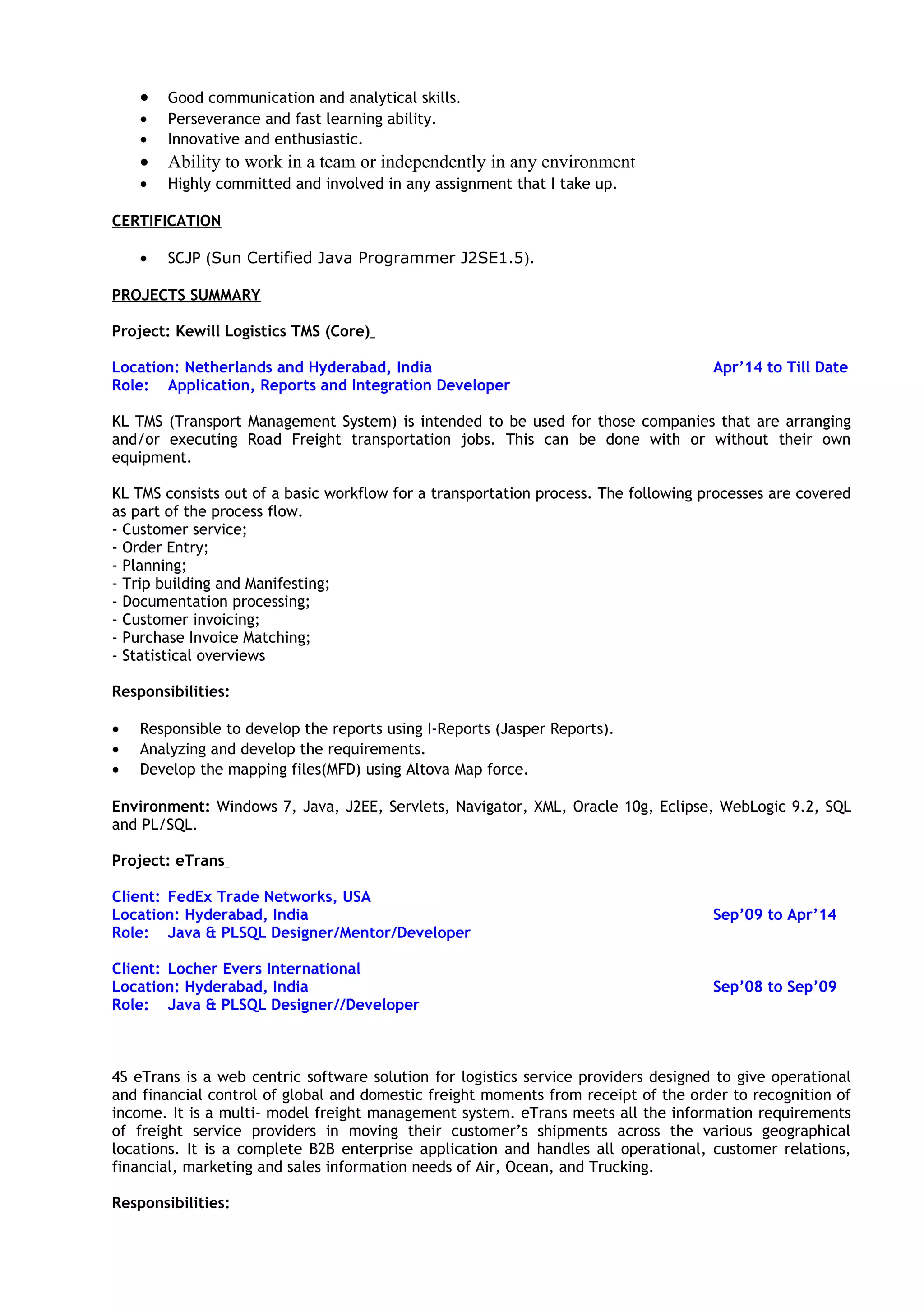 AjayResume | DOC | Web Development | Internet