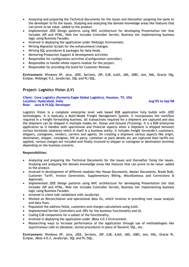 AjayResume | DOC | Web Development | Internet