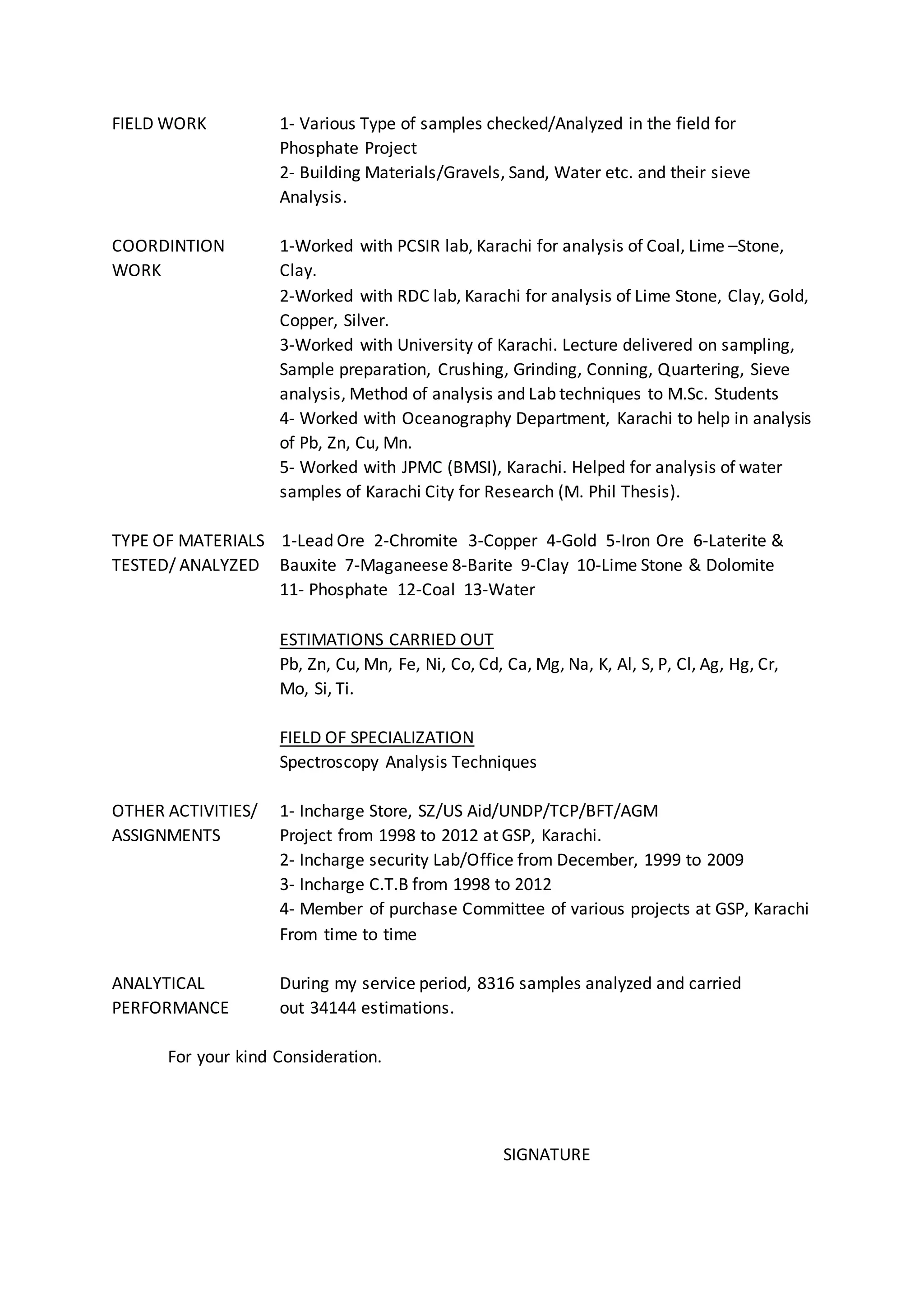 MUHAMMAD AKRAM NIAZI CV | PDF